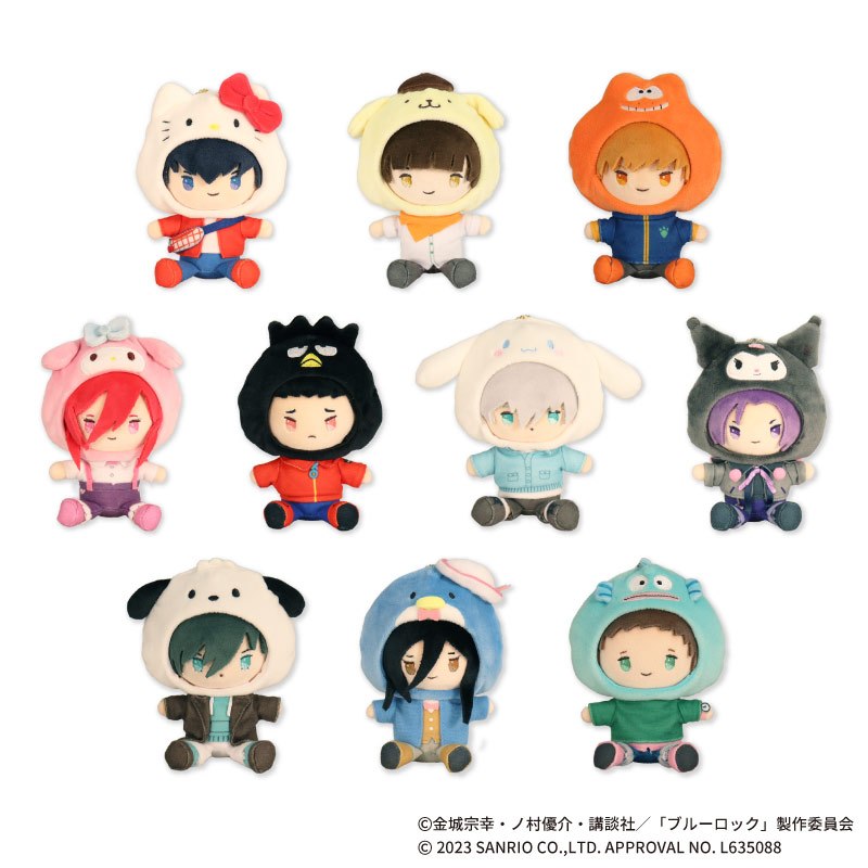 Jual Blue Lock x Sanrio Characters Munyugurumi Mascot | Shopee Indonesia Jual Blue Lock x Sanrio Characters Munyugurumi Mascot | Shopee Indonesia