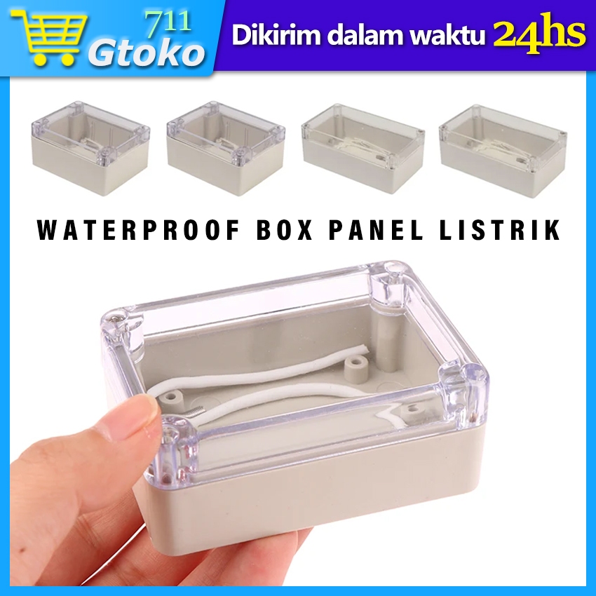 Jual Box Panel Listrik Indoor Outdoor Waterproof Kotak Panel Transparan ...