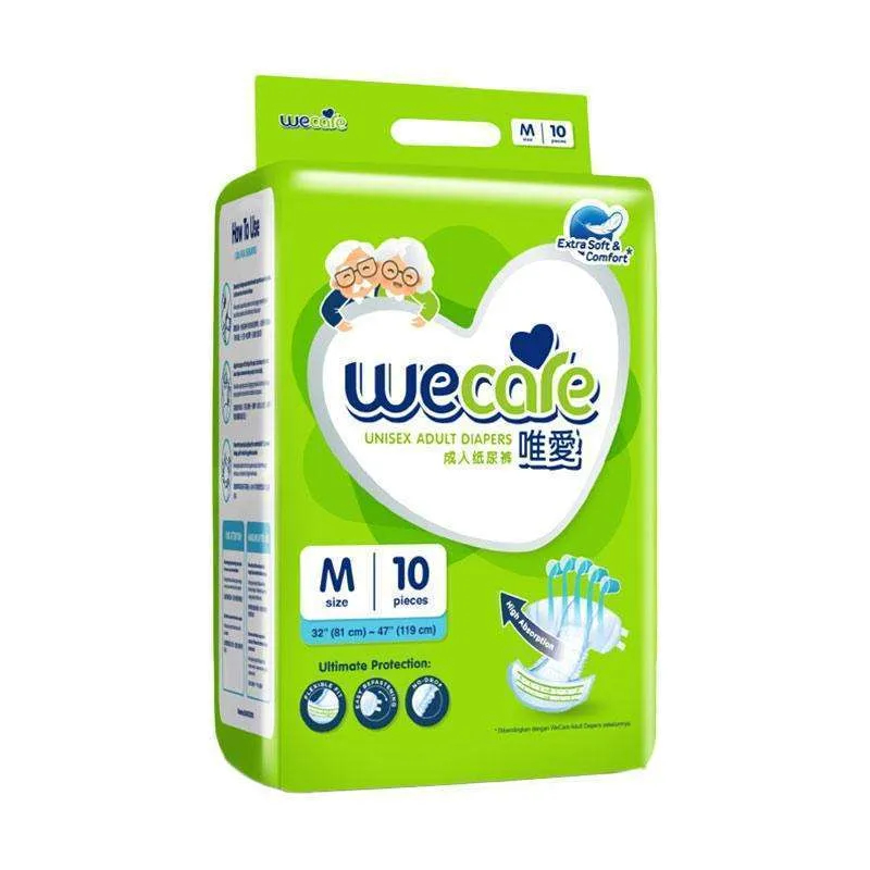 Jual WE CARE Adult Diapers M10 / WECARE Popok Dewasa Unisex M | Shopee Indonesia