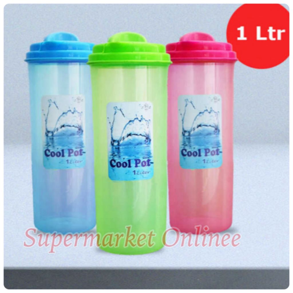 Jual Botol Minum Plastik Pitcher New Cool Pot Warna Botol Kulkas Tempat ...