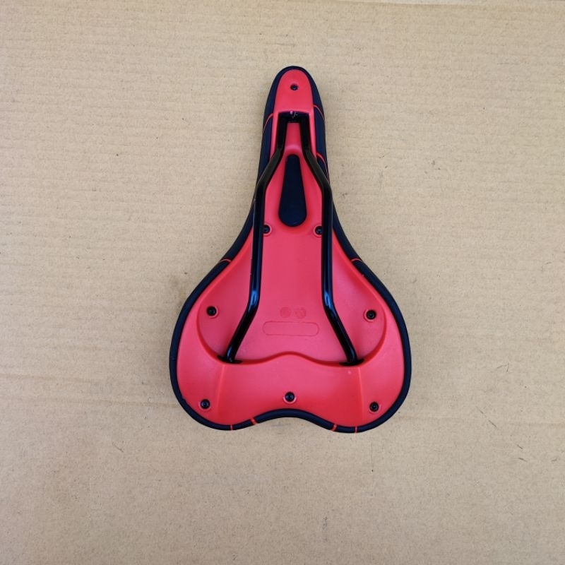 Jual Saddle Polygon Black Red. Sadel Sepeda Polygon Hitam Merah Empuk ...