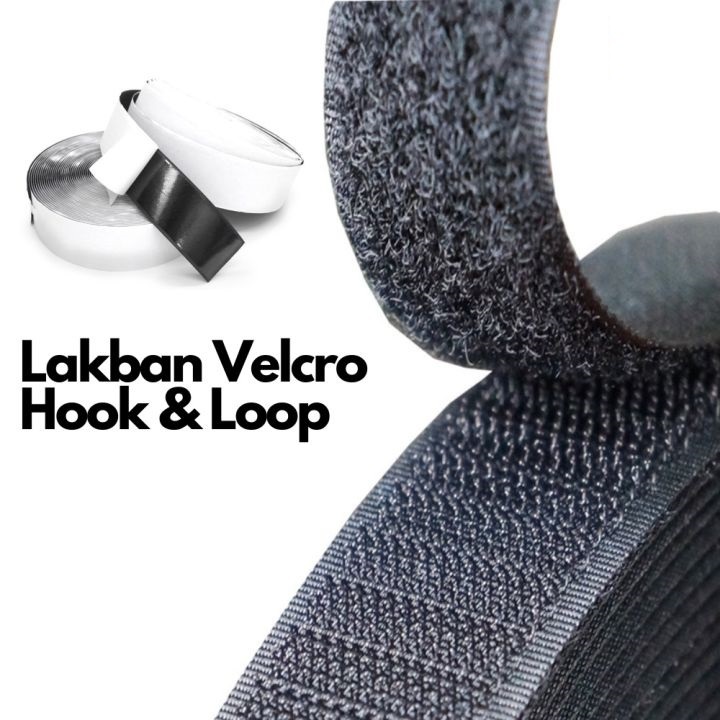 Jual VELCRO 1 SET !! LAKBAN DOUBLE TAPE Perekat MULTI FUNGSI 1Meter ...