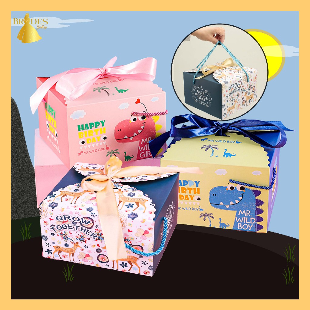 Jual BD Paperbag Ulang Tahun / Goodie Bag Ulang Tahun Kotak Kado ...