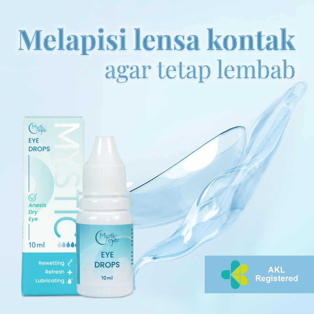 Jual (COD)Mysticeyes Air Softlens Eye Drop 10ML Obat Tetes Mata ...