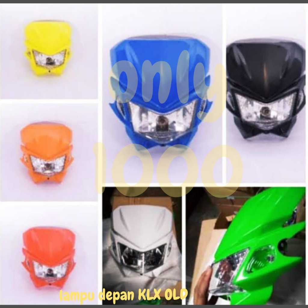 Jual LAMPU DEPAN KLX 150 OLD HEADLAMP KLX150 SL TRAIL SUPERMOTO ...