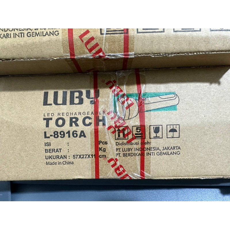 Jual Senter Tangan Luby L-8908 ( 1 DUS / 1 KOLI 30 Pcs ) | Shopee Indonesia