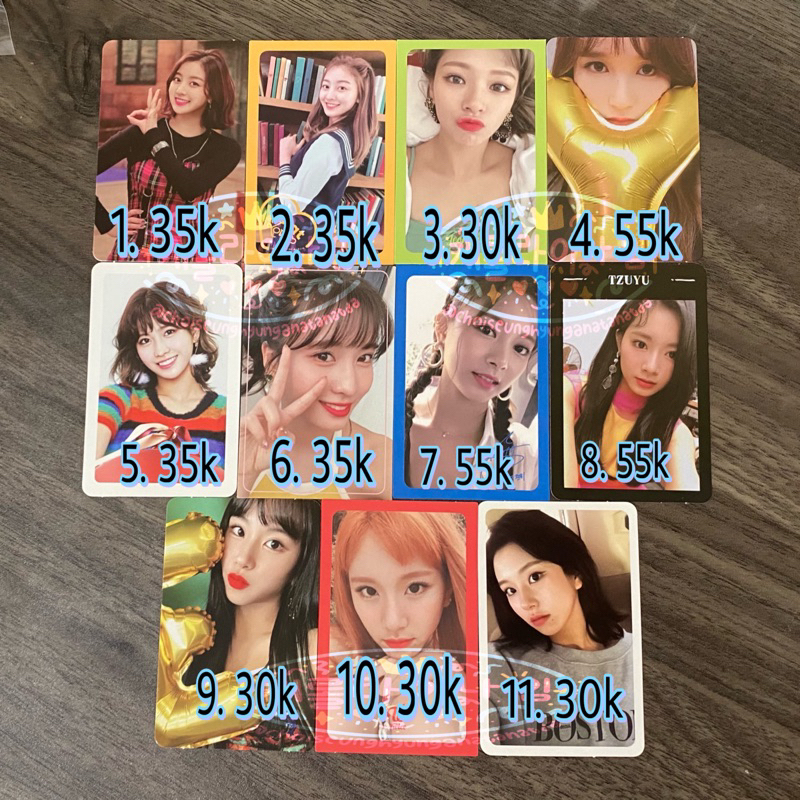 Jual TWICE PHOTOCARD OFFICIAL (JUNGYEON, MOMO, JIHYO, MINA, CHAEYOUNG & TZUYU) | Shopee Indonesia
