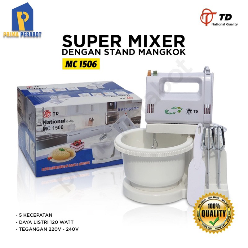 Jual Omega NT Quality Merk National High Quality Hand Mixer Mixer ...