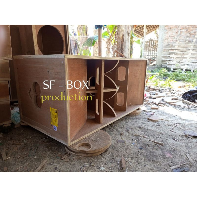 Jual BOX CLA 15 INCH DOUBLE SPEAKER Tebal 18mili reall | Shopee Indonesia