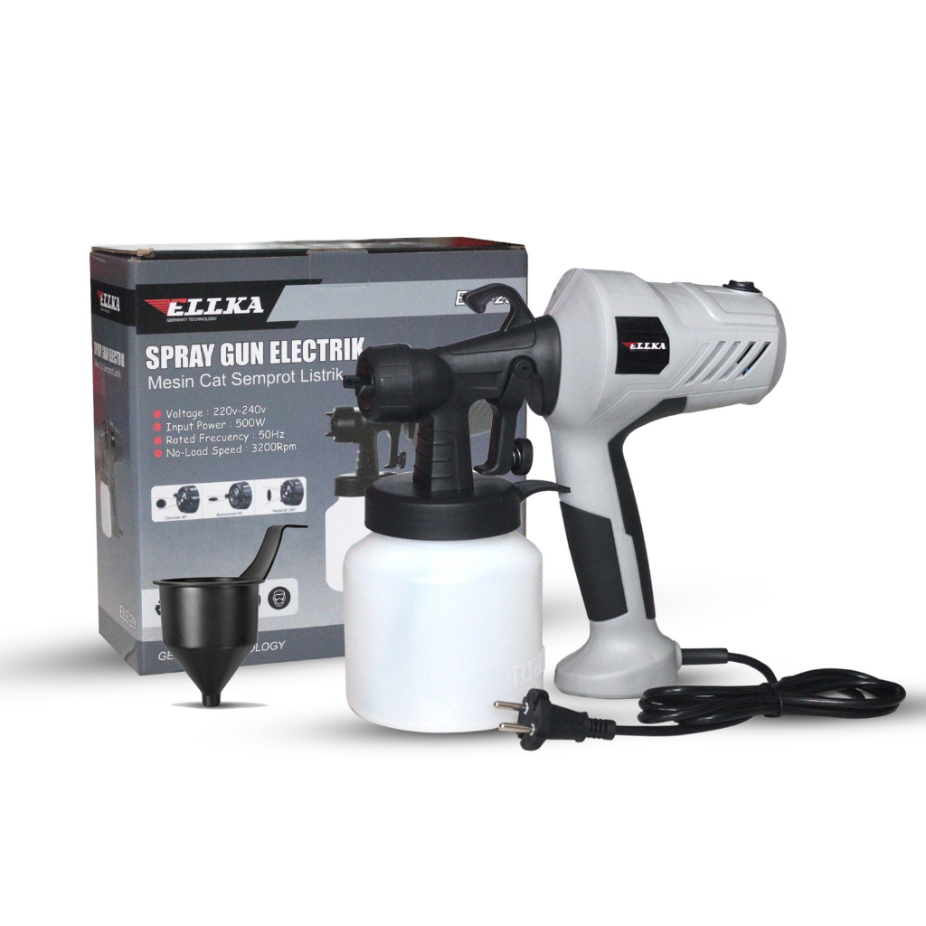 Jual Sprayer Elektrik Ellka Spray Gun Listrik 500watt Spraygun Cat ...