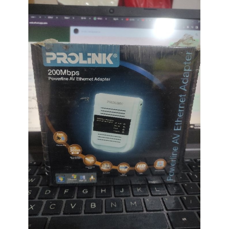 Jual PROLINK PPL1201 Powerline AV Ethernet Adapter | Shopee Indonesia
