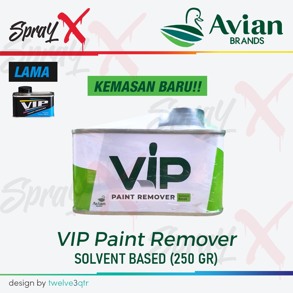 Jual AVIAN VIP PAINT REMOVER 250ML / PERONTOK CAT | Shopee Indonesia