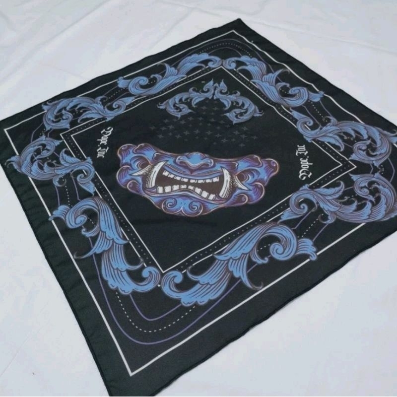 Jual slayer bandana scraf motif barong | Shopee Indonesia