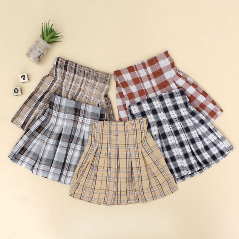 Jual FLANEL RAMPEL SKIRT 1-6T / ROK ANAK LUCU / SKIRT FLANEL MURAH ...