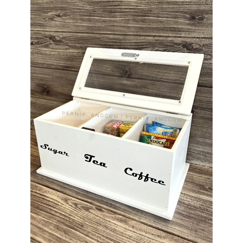 Jual box coffee sugar tea set | Shopee Indonesia