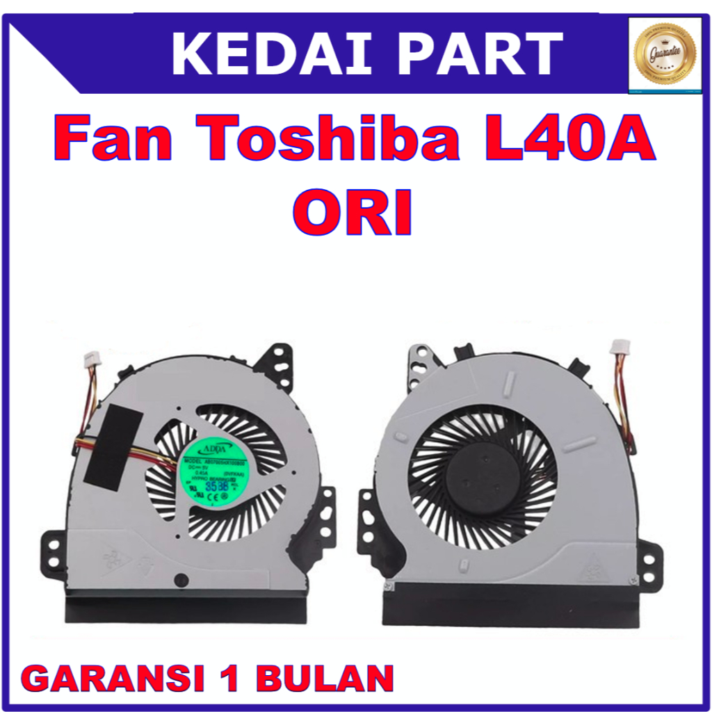 Jual KIPAS COOLING FAN TOSHIBA L40 L40A L40-A L40D-A L40T-A L45-A L45D-A ORI | Shopee Indonesia