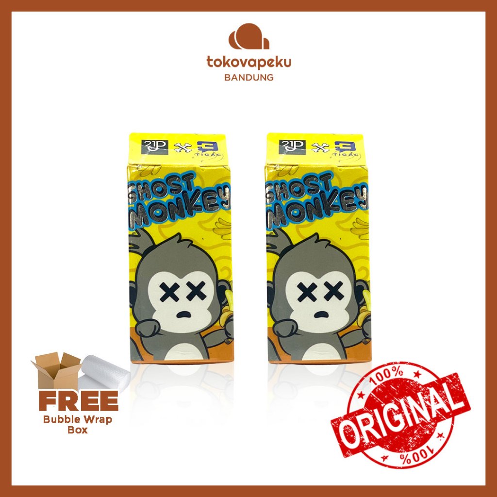 Jual GHOST MONKEY BANANA YOGURT SUNDAE GHOST MONKEY 60ML ORIGINAL by ...