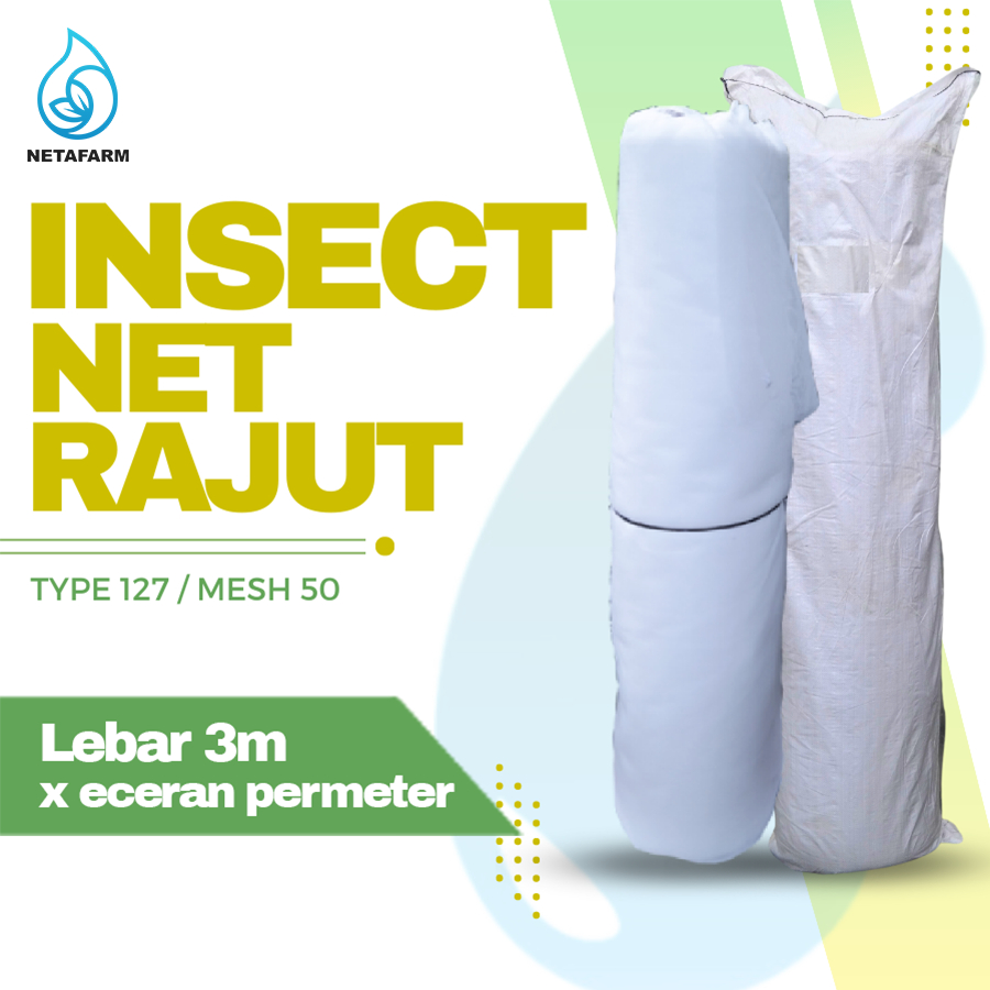 Jual Insect Net Rajut 127 Putih Jaring Insectnet mesh 50 Lebar 3m ... Jual Insect Net Rajut 127 Putih Jaring Insectnet mesh 50 Lebar 3m ...