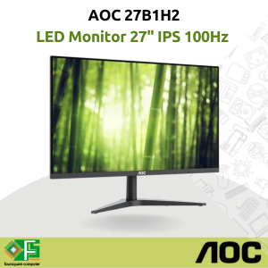 Jual LED Monitor AOC 27B1H2 27 Inch Flat IPS Full HD | Shopee Indonesia