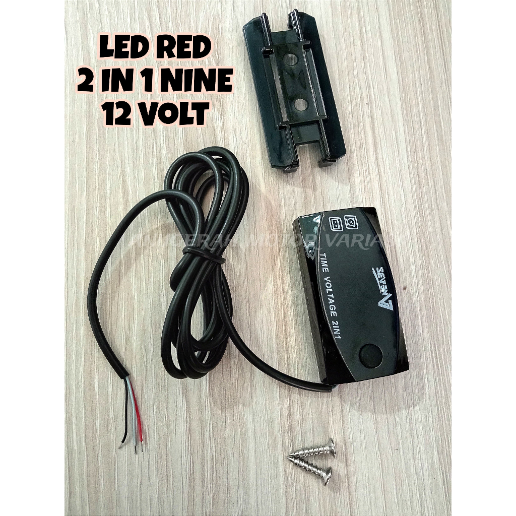 Jual VOLTMETER VOLT METER AKI LED DIGITAL/VOLT METER/ALAT PENGUKUR ARYS ...