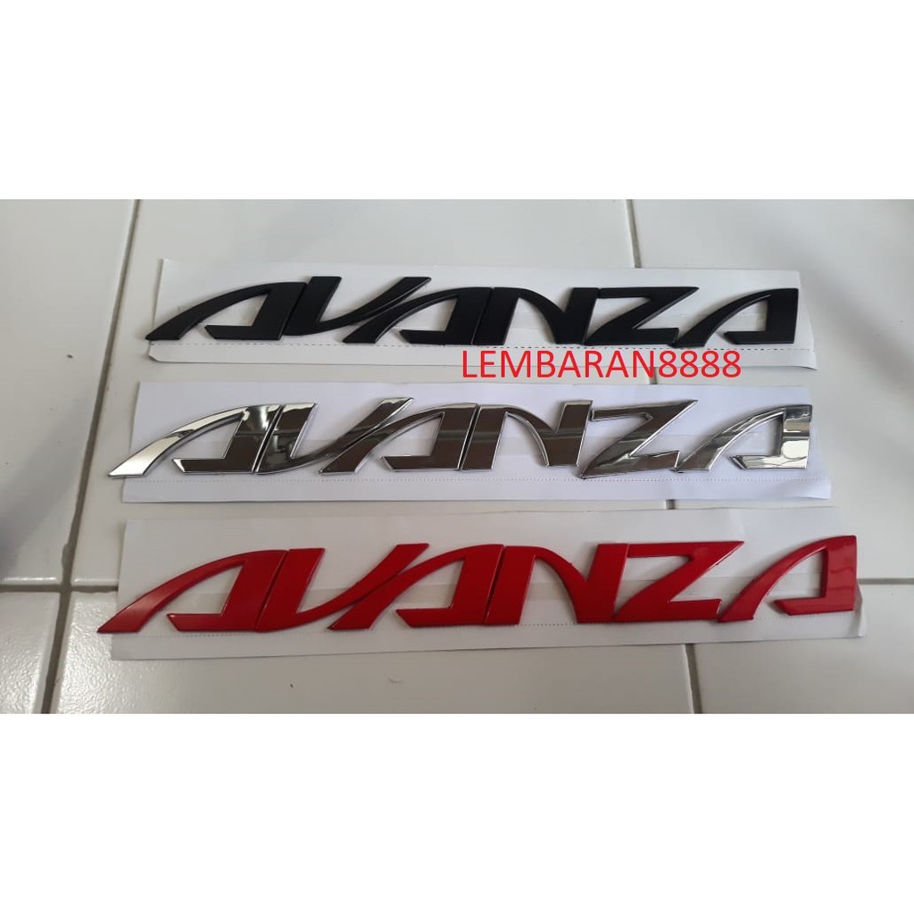 Jual Emblem Logo Kap Mesin Avanza | Shopee Indonesia