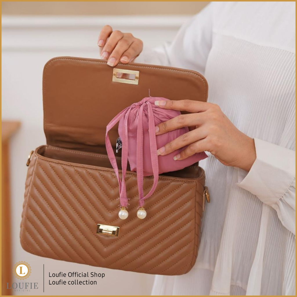 Jual Loufie collection - Mukena Dewasa Parasut Korea Traveling Mini ...