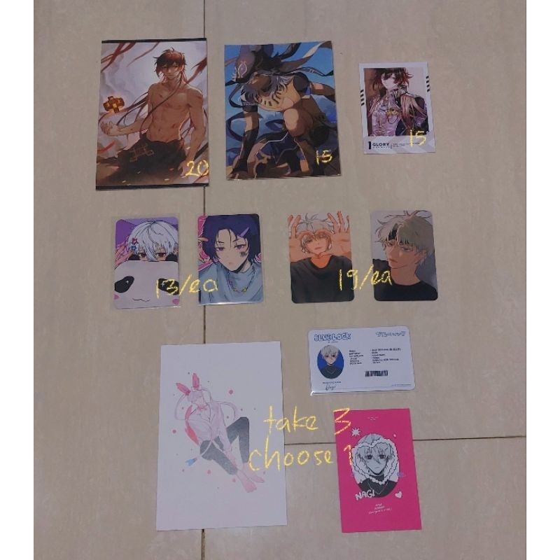 Jual postcard sticker photocard pc jjk jujutsu kaisen blue lock genshin ...