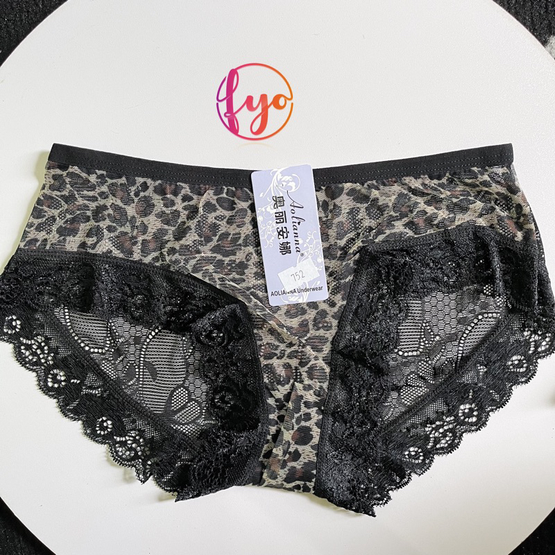 Jual Fyo Celana Dalam LEOPARD Series, CD Fashion Aolianna Hitam Celana ...