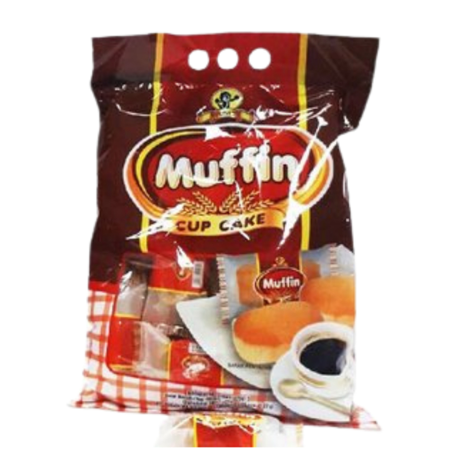 Jual Pusan Mufin Cup cake isi 20pcs ( 360 gr ) muffin rasa original ...