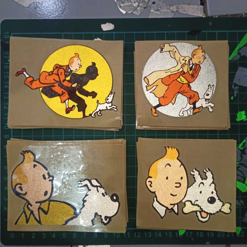 Jual Stiker print cutting tintin | Shopee Indonesia