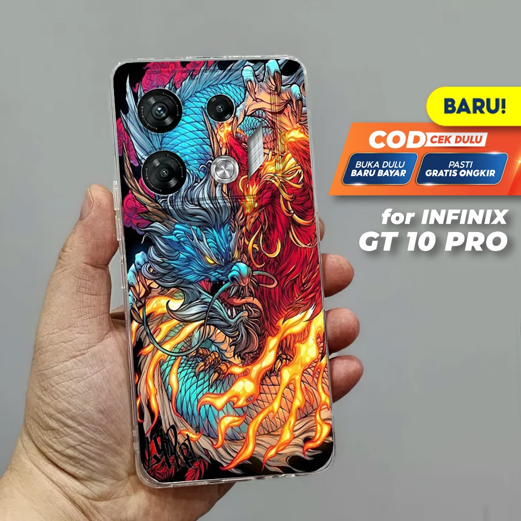 Jual Case Hp INFINIX GT 10 PRO TERBARU 2023 Rou Custom [ NAGA ] Casing ...