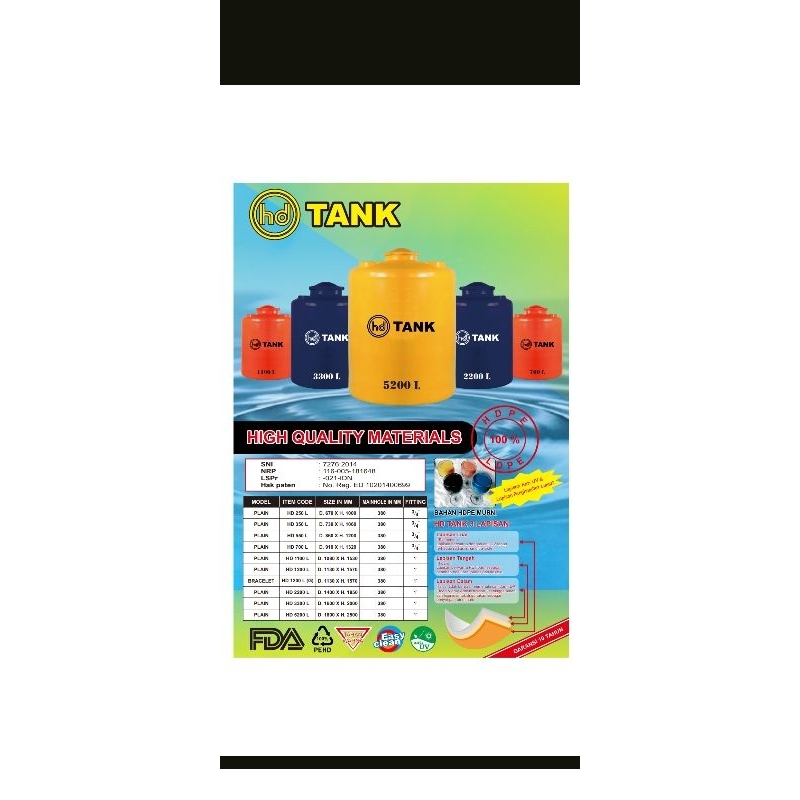 Jual TANDON HD TANK | Shopee Indonesia