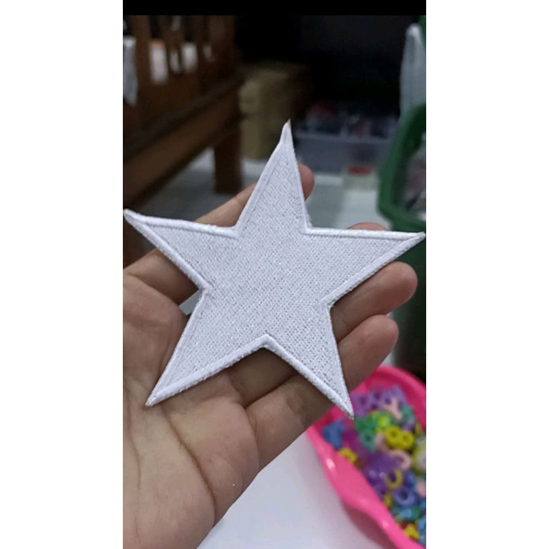 Jual patch bordir bintang 10 cm | Shopee Indonesia