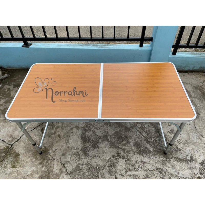 Jual PROMO MEJA LIPAT PORTABEL / MEJA CAMPING / MEJA SANTAI / MEJA ...