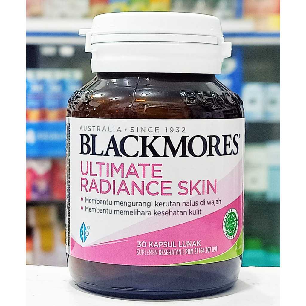 Jual BLACKMORES 𝐔𝐋𝐓𝐈𝐌𝐀𝐓𝐄 𝐑𝐀𝐃𝐈𝐀𝐍𝐂𝐄 𝐒𝐊𝐈𝐍 𝐈𝐒𝐈 𝟑𝟎 𝐊𝐀𝐏𝐒𝐔𝐋 - Mencegah Penuaan ...