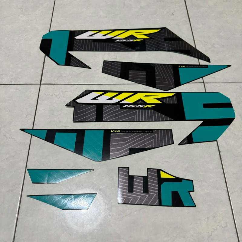 Jual stiker stripping striping decal graphic Yamaha WR 155 R 155R ...