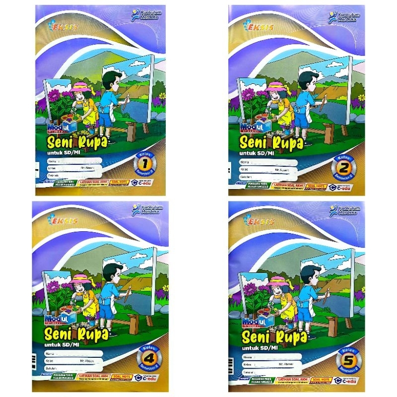 Jual LKS SD MI EKSIS SENI RUPA KELAS 1 2 4 5 SEMESTER 2 KURIKULUM MERDEKA | Shopee Indonesia