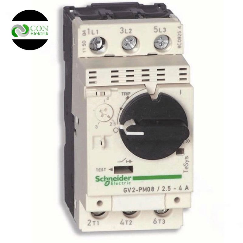 Jual MOTOR CIRCUIT BREAKER GV2PM08C 2.5-4A MOTOR THERMAL MAGNETIC ...