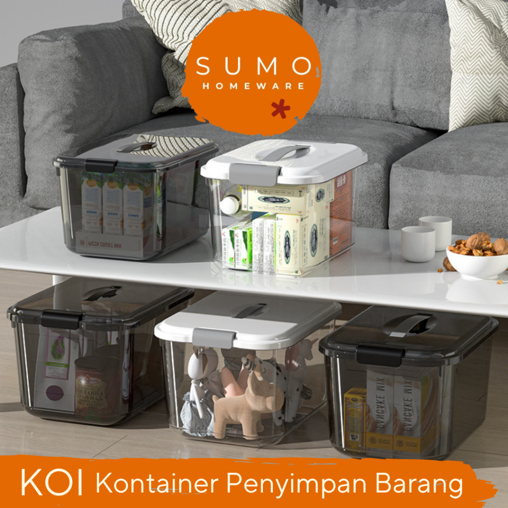 Jual |SUMO| KOI Wadah Box Buku Minimalis Storage Box Pakaian ...