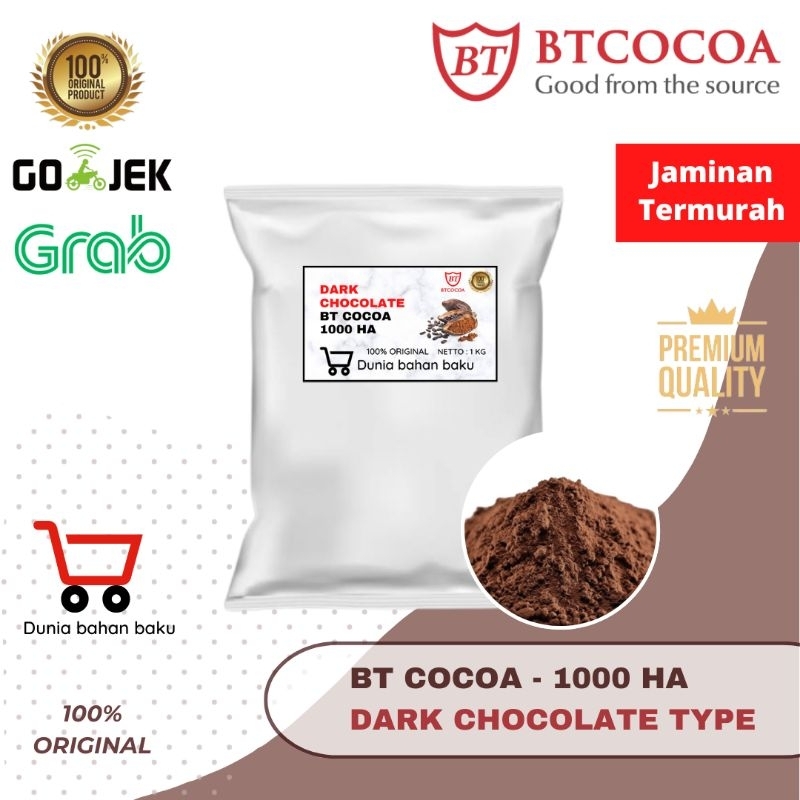 Jual BT COCOA HUYSMAN JAVA DARK POWDER BT1000HA DH 400 1 kg coklat ASLI ...