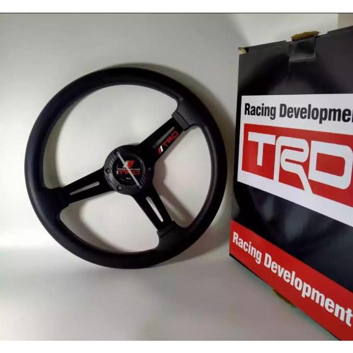 Jual Stir Racing Mobil Imp TRD Carbon 13inc | Shopee Indonesia