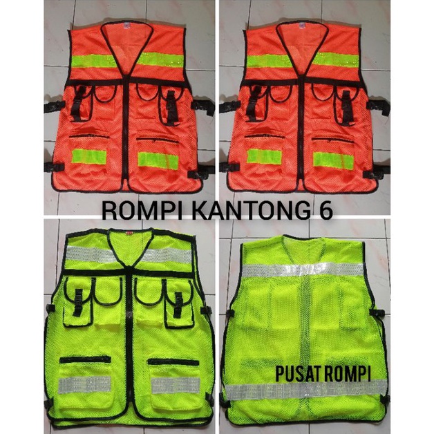 Jual Sale rompi Tambang, Rompi proyek,Rompi safety,Rompi k3,Rompi 6 40 ...