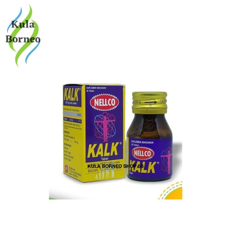 Jual Kalk Nellco 30 tablet | Shopee Indonesia