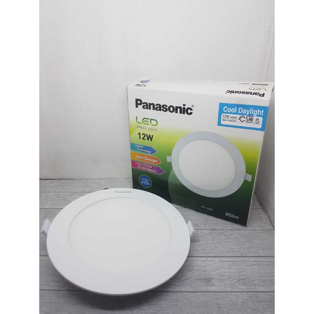 Jual PANASONIC LED PANEL LIGHT 12 WATT DOWNLIGHT SLIM. ORIGINAL PRODUCT! | Shopee Indonesia
