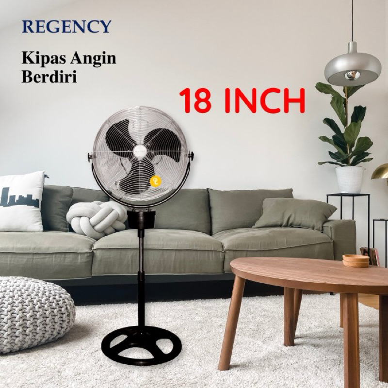 Jual Stand Fan Regency 18 Inch Kipas Angin Besi Tornado Regency TST 20 ...