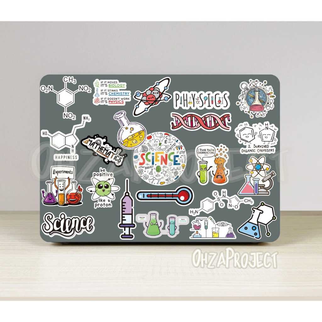 Jual Stiker Science Chemistry Stiker case Handphone Laptop Koper Tumblr ...