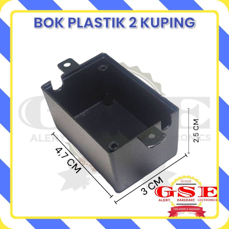 Jual Box kotak kecil 2kuping/kotak komponen kecil/BOK kotak kitt ...