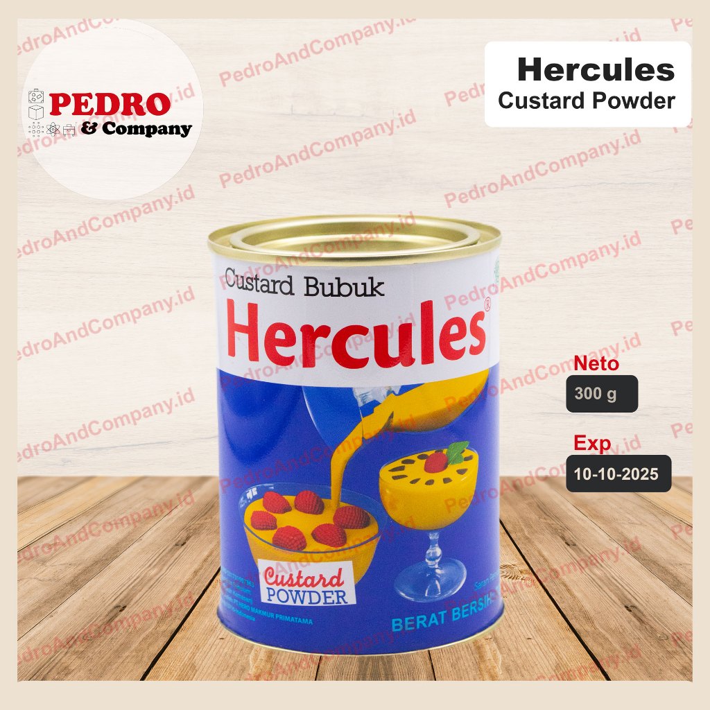 Jual Hercules Custard bubuk/ custard powder 300 gr untuk baking isi ...