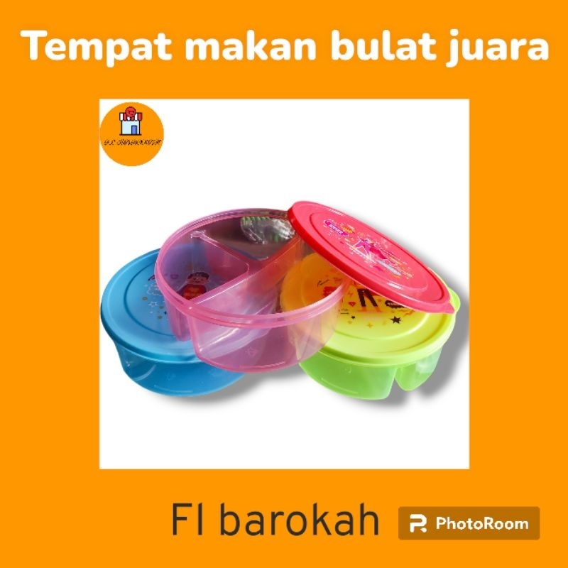 Jual tempat makan/tempat makan bulat/tempat jagoan/tempat makan anak ...
