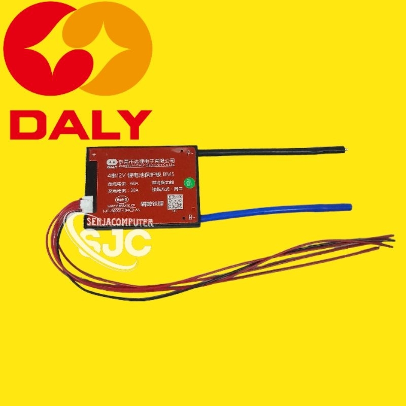 Jual BMS DALY Baterai batrai lhitium iron phospate lifepo4 4S 12V 20A 40A 60A Original | Shopee ...
